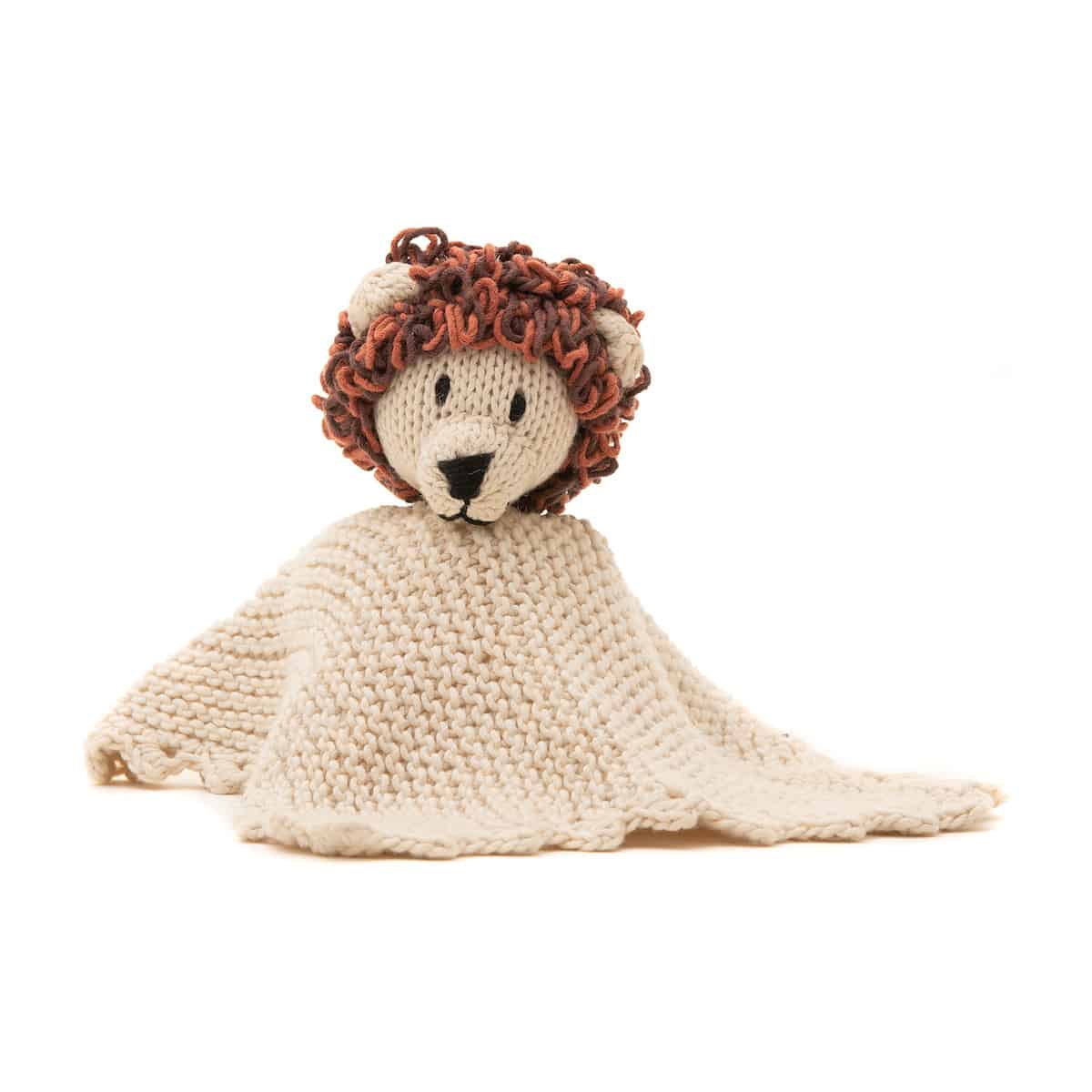 Comforter - Cream Lion - The Fig Tree Gift Shop