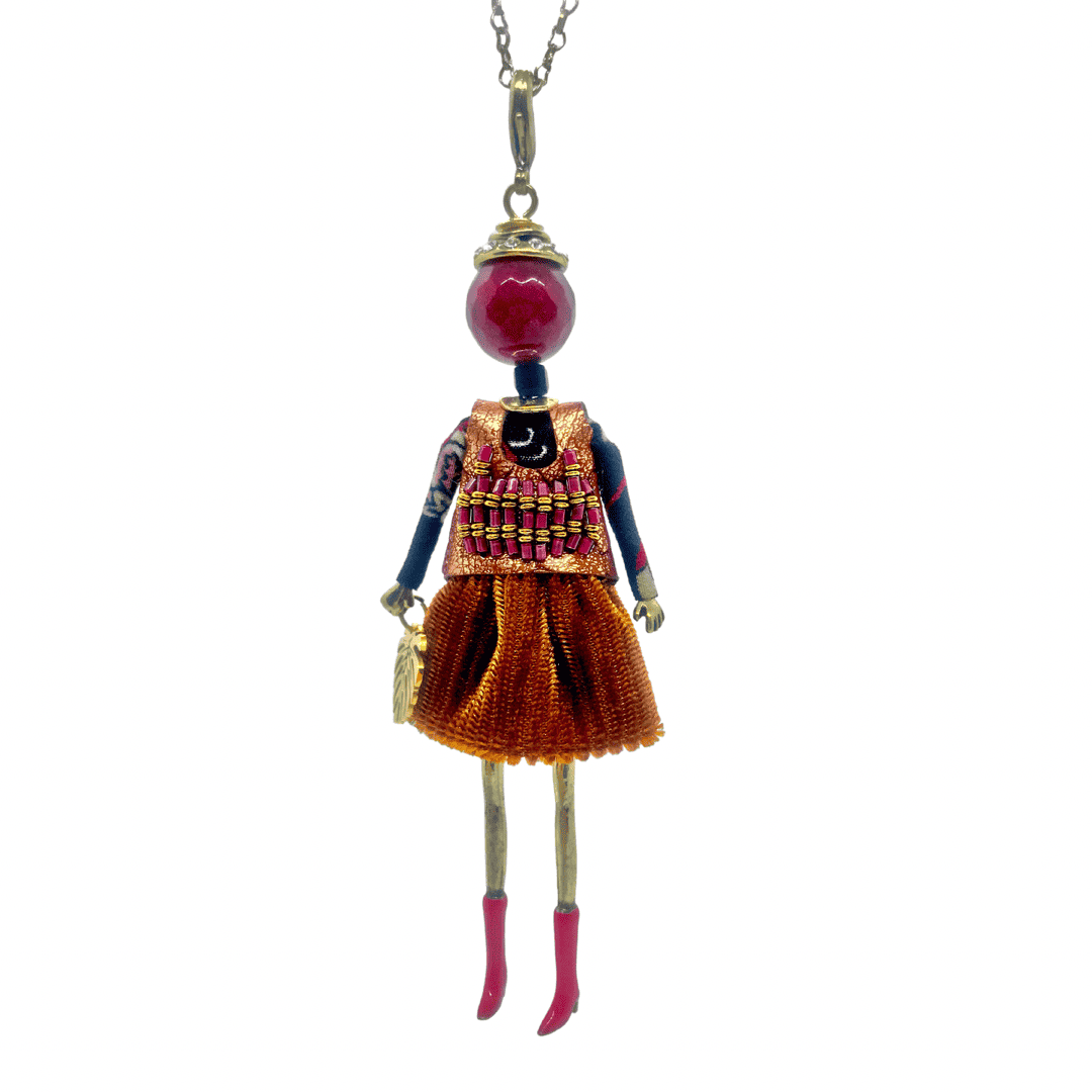 French Doll Necklace_Large - The Fig Tree Gift Shop